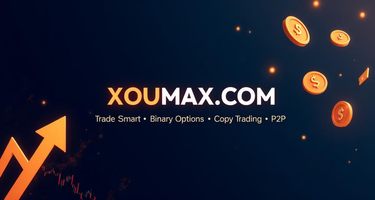 Xoumax.com – Trusted Binary Options, Copy Trading & P2P Platform | Earn 10% Referral Commission